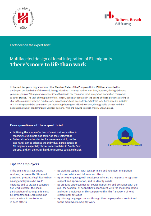 Factsheet: There’s more to life than work | Robert Bosch Stiftung